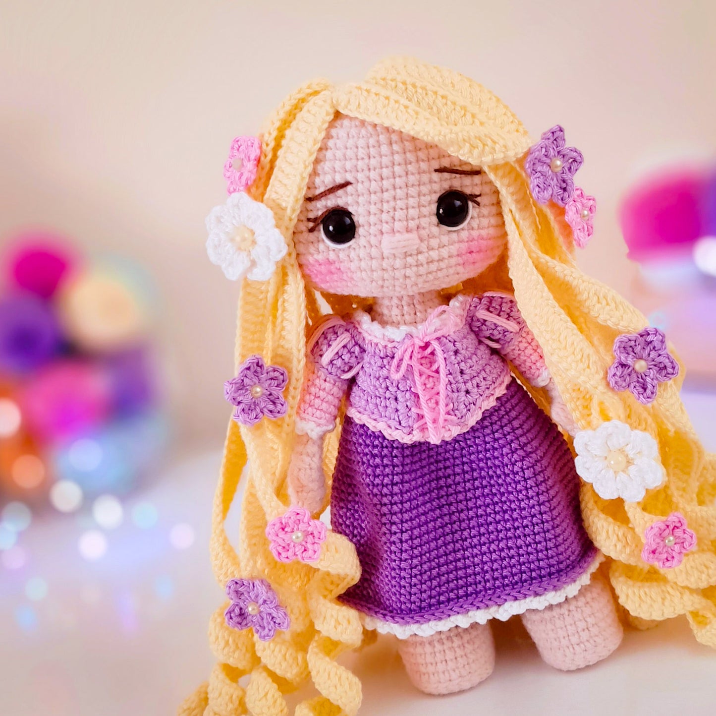 RAPUNZEL♡ AMIGURUMI PATTERN – Kalucrochet