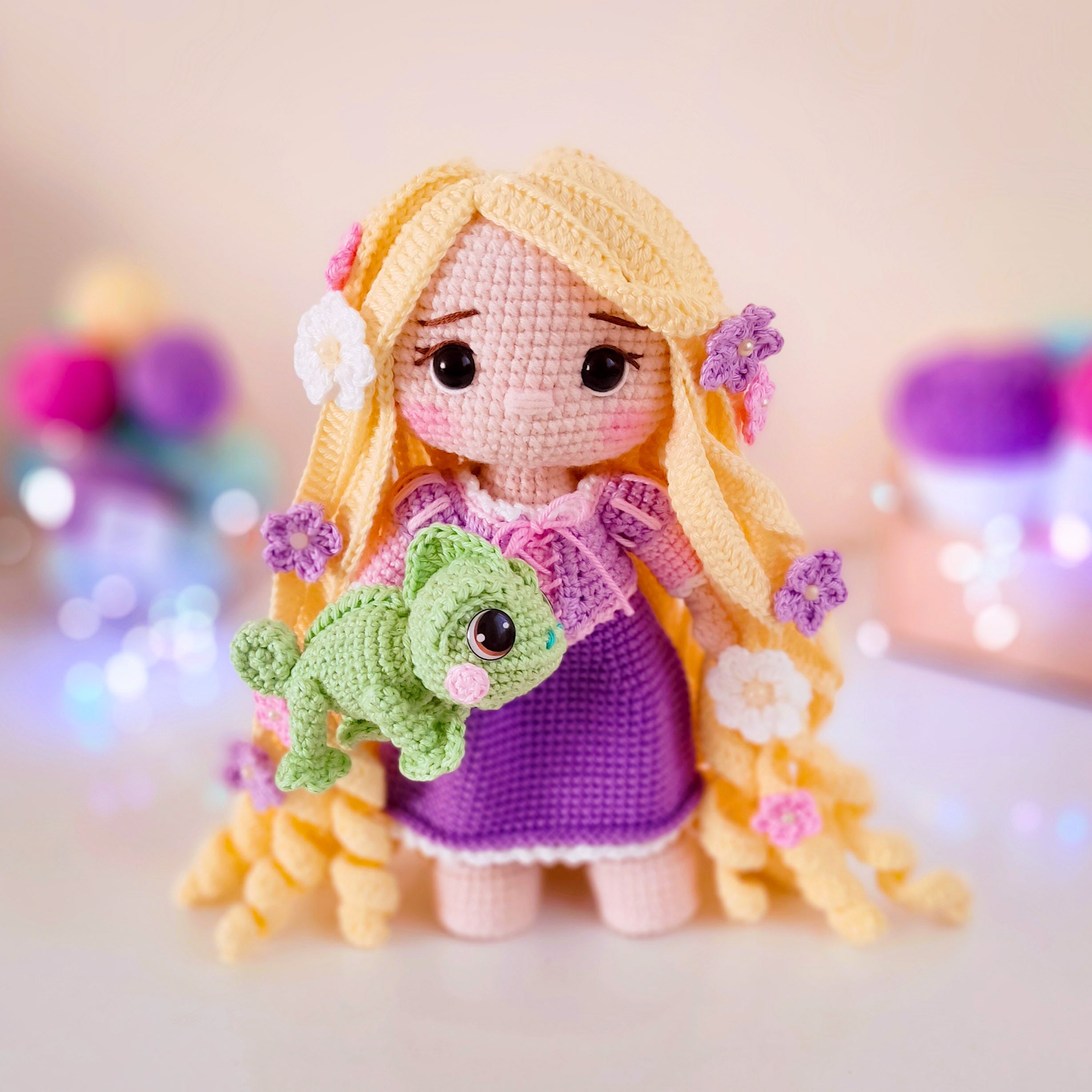 RAPUNZEL♡ AMIGURUMI PATTERN – Kalucrochet
